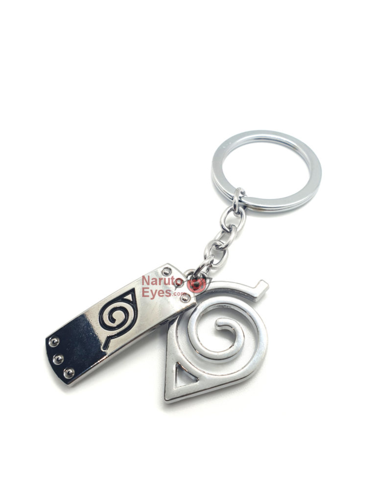 Hidden Leaf Village Headband Keychain – Naruto Eyes